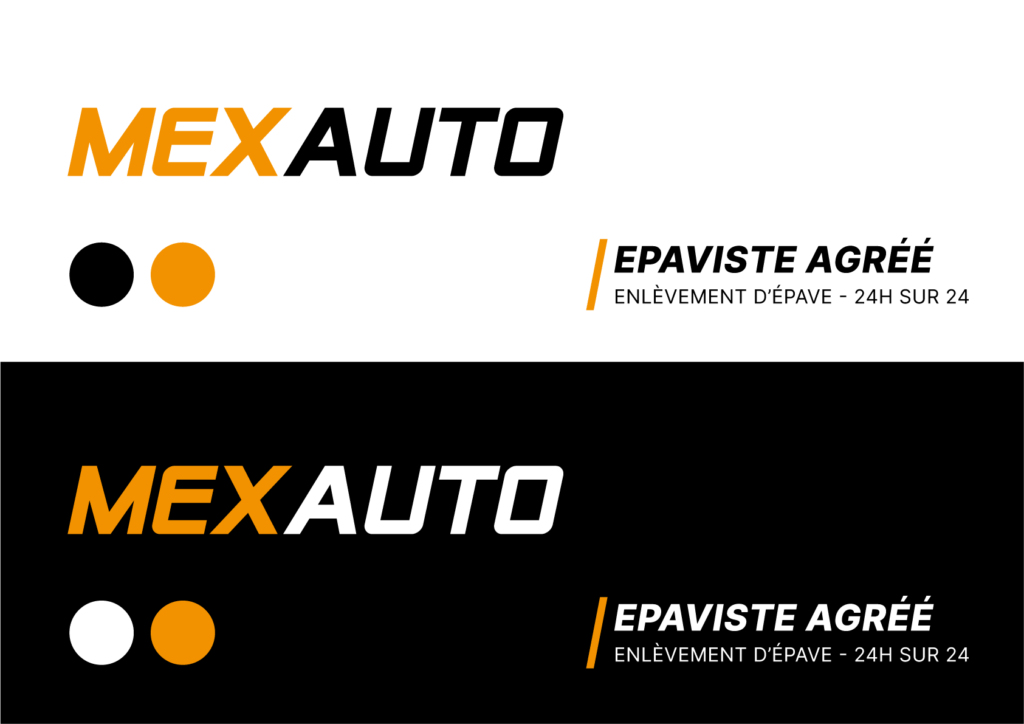 Création logo MEX AUTO par le graphiste Farouk NASRI